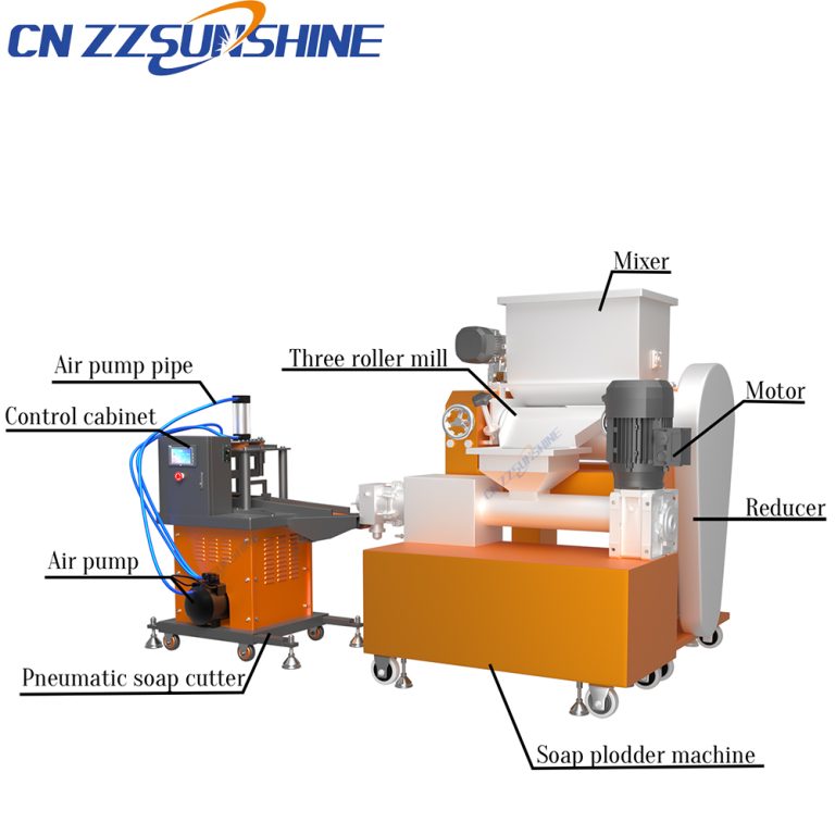 Professional Soap Noodles Milling Machine/Soap Grinding Machine Roller ...